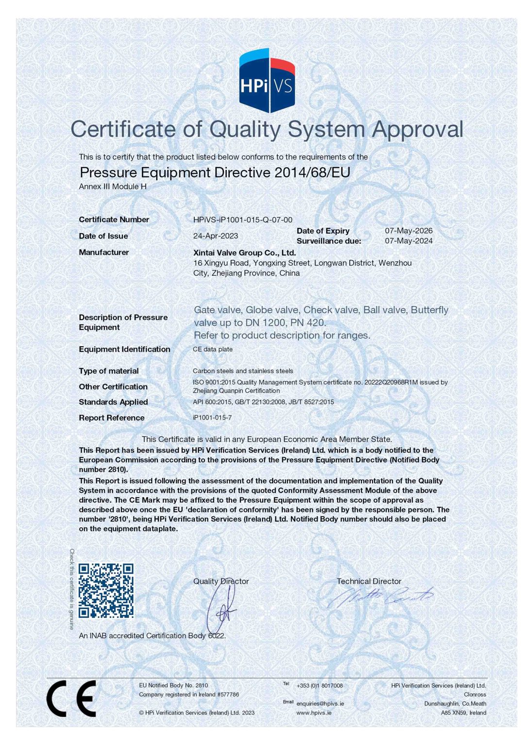 Benefits of CE and EAC Certified Valves for European and Russian Markets